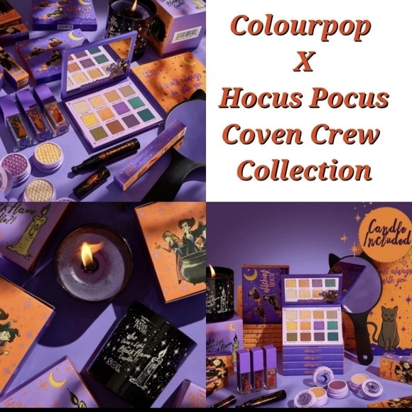 Colourpop | Makeup | Colourpop Hocus Pocus The Coven Crew Fullcollection With Candle | Poshmark